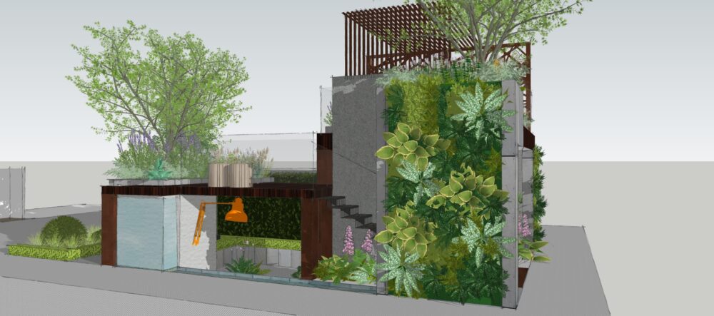 News from client Kate Gould Gardens: Handmade Backlit Terrazzo on ‘City ...